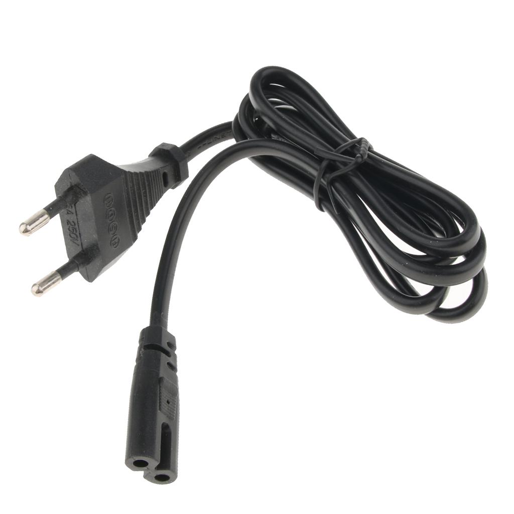 Universal Non-Polarized Electric AC 6FT Power Cord 2.5A, 250V (EU ...