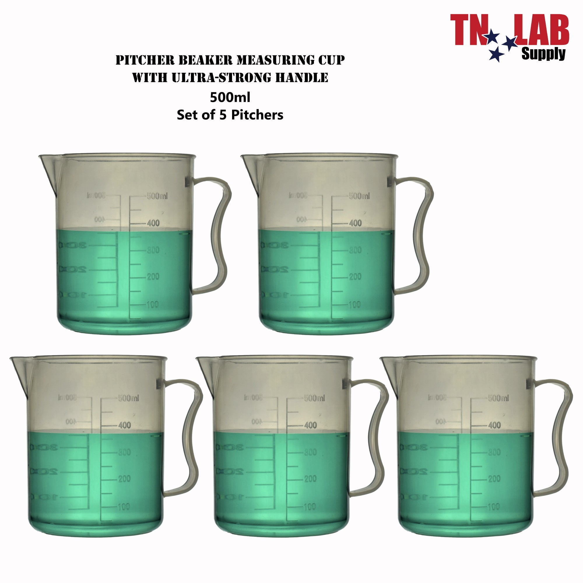 Pitcher Beaker Polypropylene Plastic Family - Walmart.com