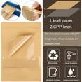 50 Pack Paper Stand Up Pouch Bags, Resealable Bag with Transparent ...