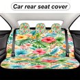 Bold Tropical Fruit Palm Car Seat Covers Full Set, Universal Auto Seat ...