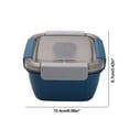 Blaxill Double Layer Plastic Lunch Box | Leakproof Bento Box | 3 ...