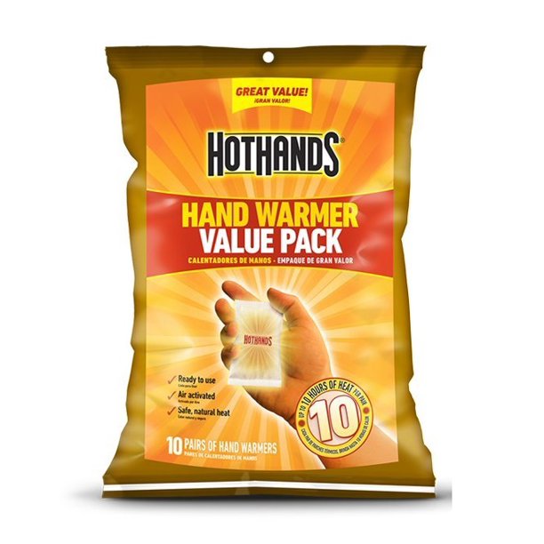 Hot Hands HH210PK48 Chemical Hand Warmers 10 Count Value Pack - Walmart.com