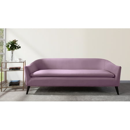 Lia Mid-Century Modern Sofa, Lavender - Walmart.com - Walmart.com