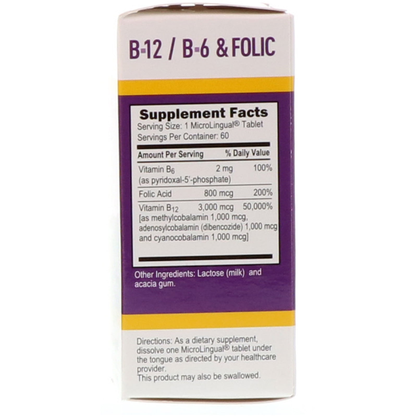 Buy Superior Source No Shot Triple B12 3,000 mcg, Quick Dissolve ...
