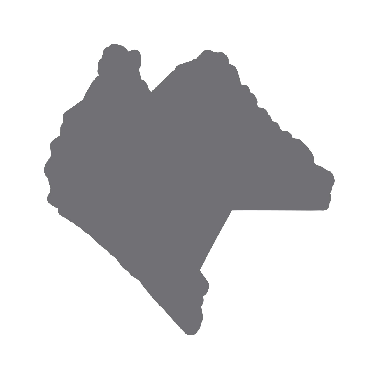 Chiapas State Shaped Sticker Decal Die Cut - Self Adhesive Vinyl - Weatherproof - Made in USA ...