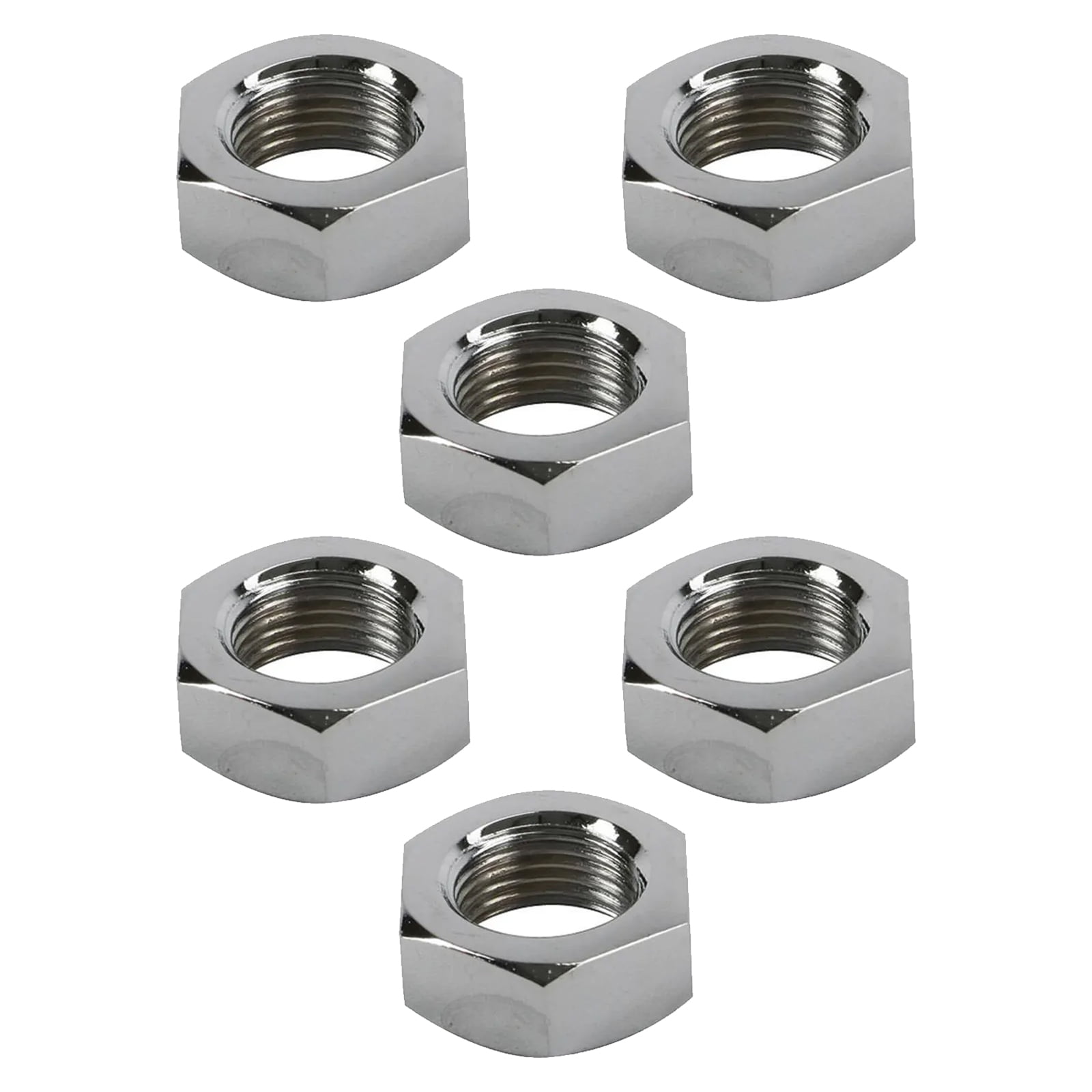 Chrome Steel Jam Nut 5 8 Inch 18 RH NF Fine Thread Walmart