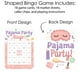 Big Dot of Happiness Pajama Slumber Party - Bingo Cards and Markers - Girls Sleepover Birthday ...