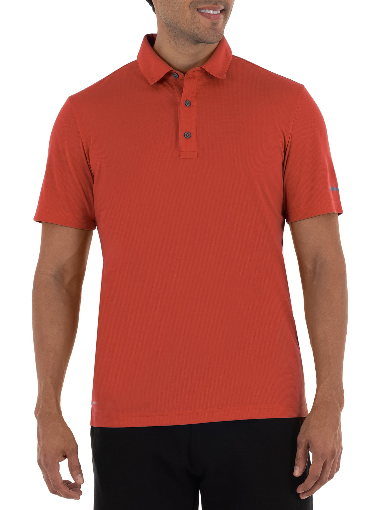 Athletic Works Men's and Big Men's Quick Dry Polo, up to 3XL - Walmart.com