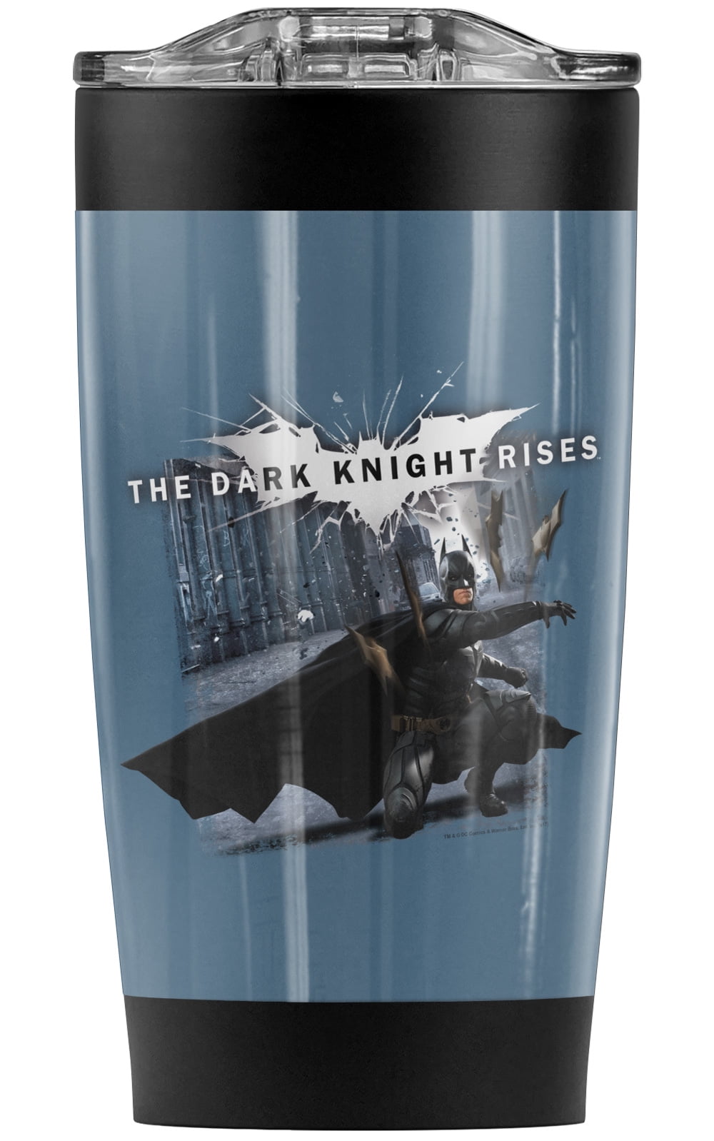 Batman Dark Knight Rises/Batarang Throw Stainless Steel Tumbler 20 oz ...