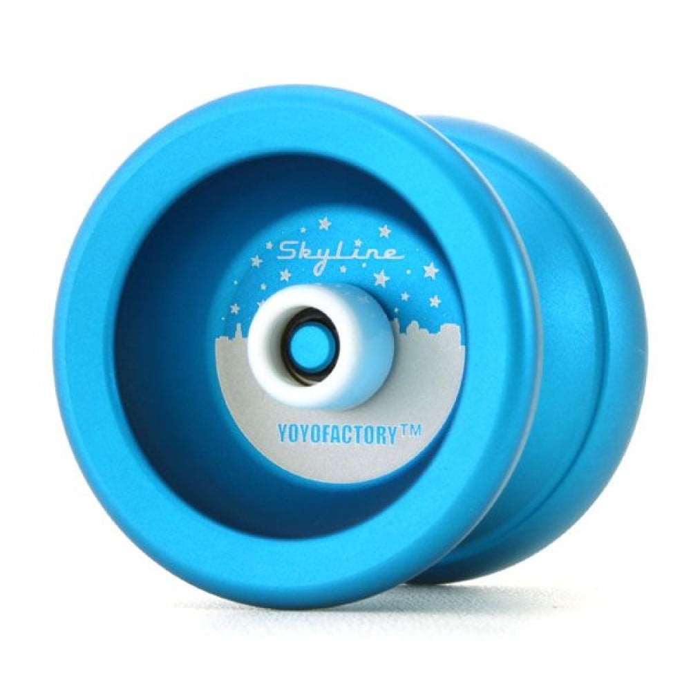 YoYoFactory Skyline Yo-Yo - Aluminum YoYo with Hubstack (Aqua ...