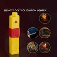 Remote Control Firework Flameless Lighter, 10 Meters/32 Feet Range, LED ...
