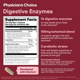Physician's Choice Digestive Enzymes, 16 Enzymes for Digestive Support ...