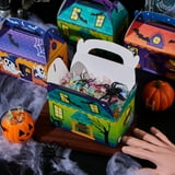 Joyin 24pcs 3D Halloween House Themed Goodies Holder Cardboard Treat ...