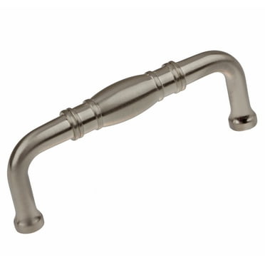 GlideRite 3 in. Center Classic Arch Pull Cabinet Hardware Handle, Matte Black, Pack of 25 ...