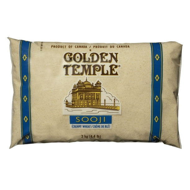 Golden Temple Creamy Wheat Sooji 2kg - Walmart.ca