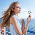 4000mAh High Speed Handheld Mini Fan Thermoelectric Cooling Portable ...