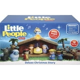 Fisher-Price Little People Deluxe Christmas Story, Nativity Playset ...