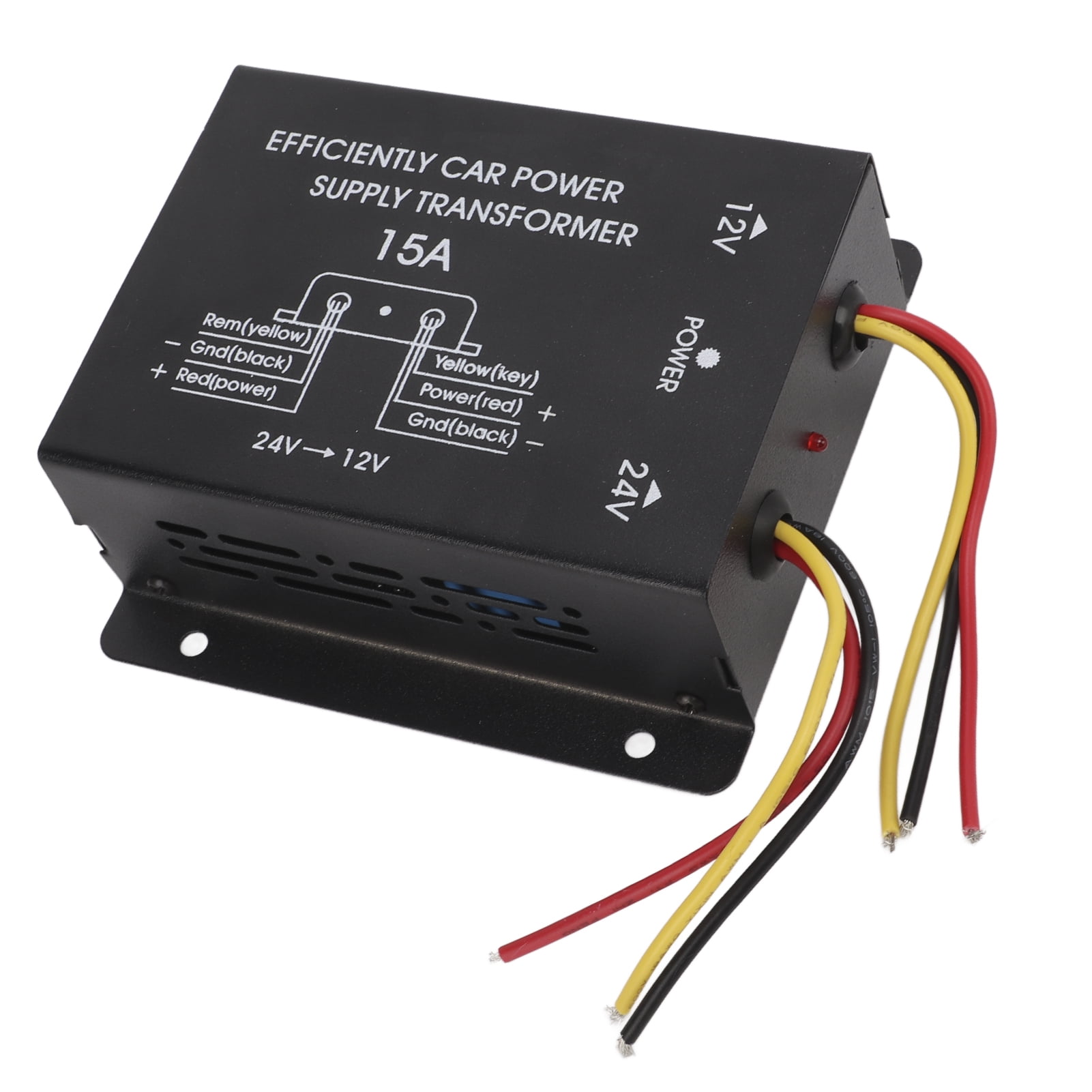 Buy Car Power Supply Converters, Multiple Protection Stable 24V To 12V ...
