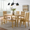 Better Homes & Gardens Bankston Dining Table - Natural Pine - Walmart.com