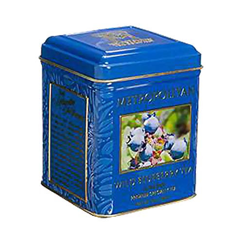 METROPOLITAN Maple Blueberry Tea 24 Tea Bags TIN Box - Walmart.com
