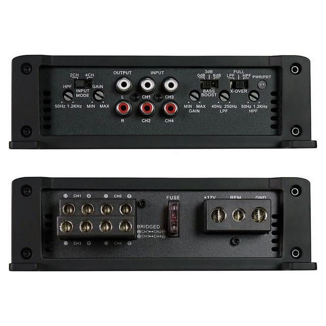 Orion Ztreet ZO1500.4 Car Amplifier - 750W RMS - 4 Channel - Class AB ...