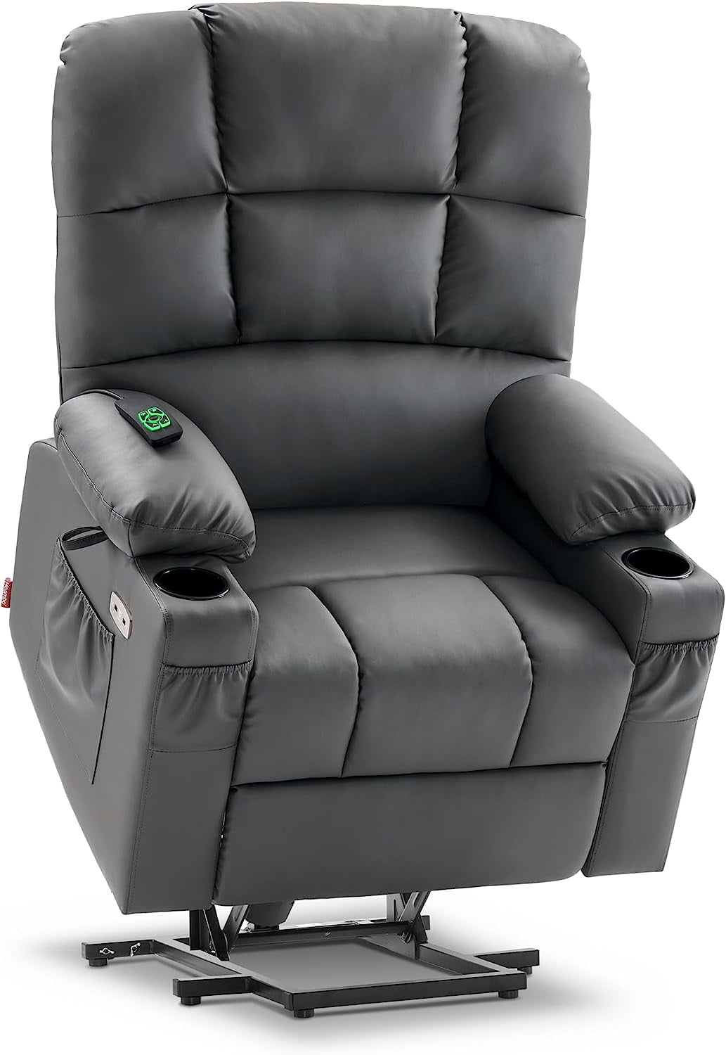 MCombo Medium Dual Motor Power Lift Recliner Chair with Massage and ...