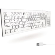 Ergoguys Egoguys Ezsee USB Large Print Low Vision, Media Keyboard ...