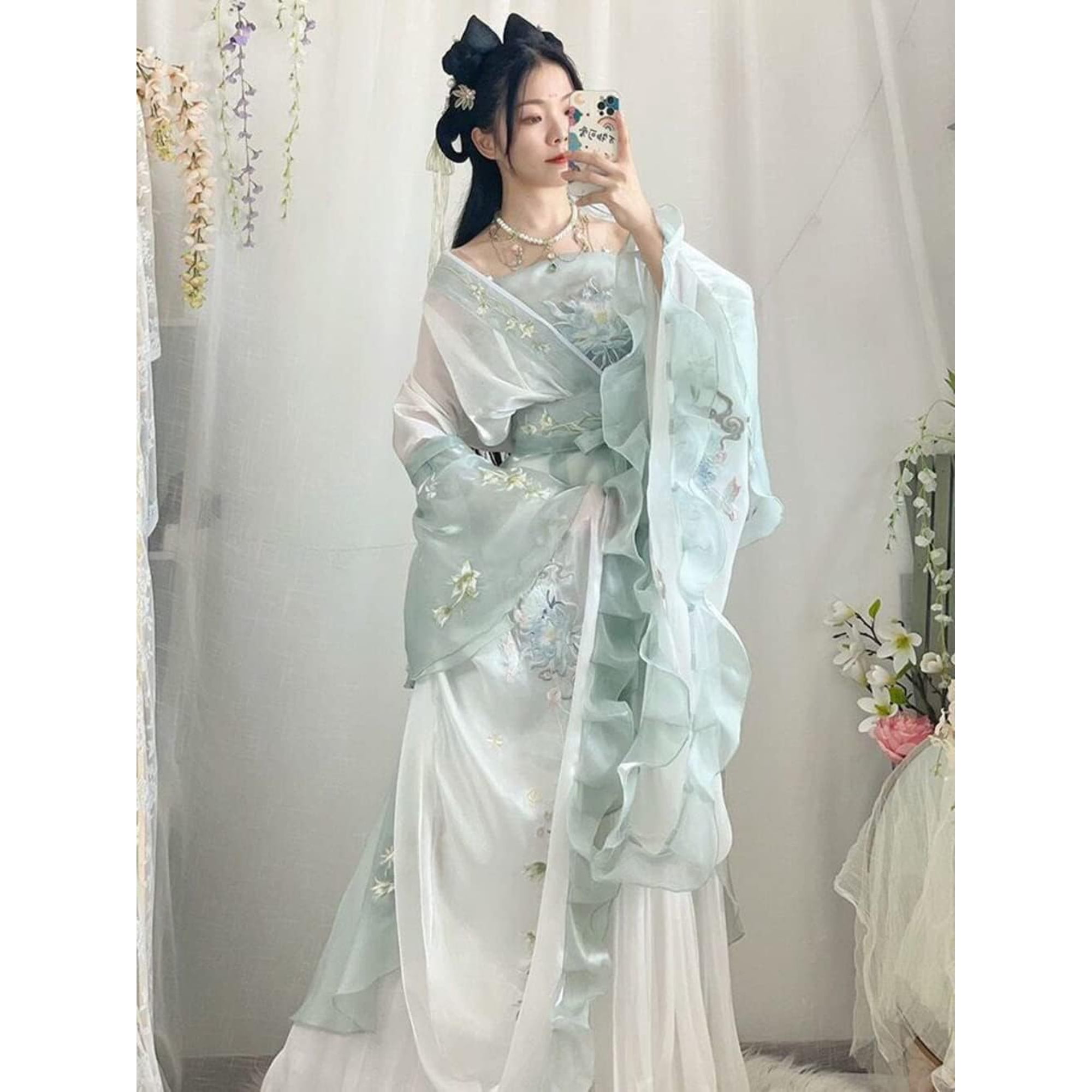 Click here for Unbranded Womens Chinese Hanfu Dress Set - Norther... prices