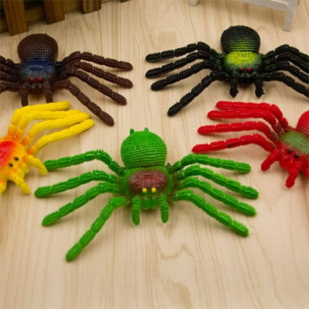 Plastic Fake Spider Practical Jokes Props Realistic simulation spider ...