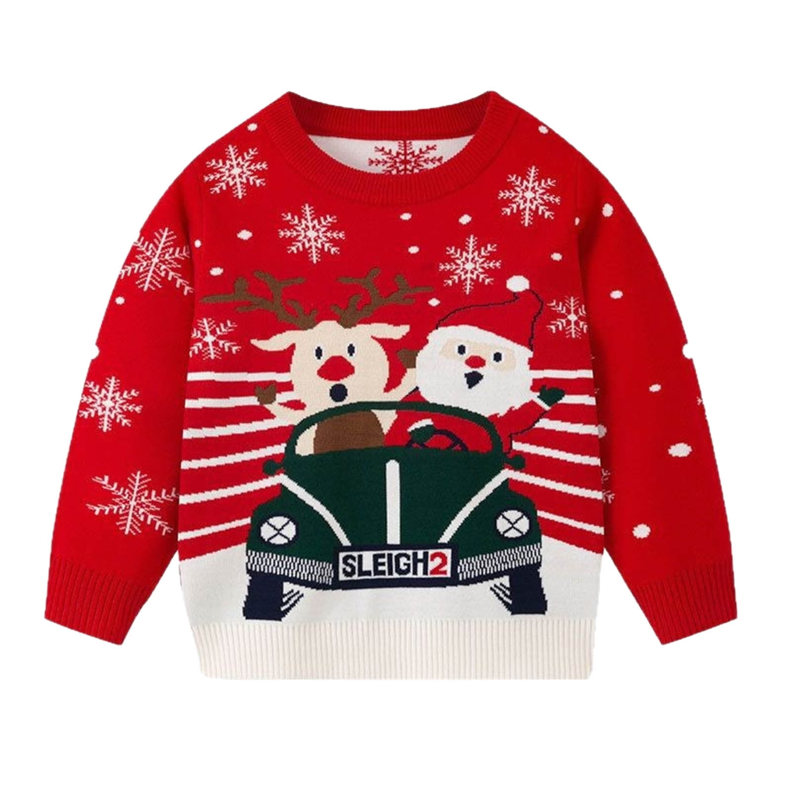 Click here for Lovzfmll Sweaters For Boys Girls  Crew Neck Ribbed... prices