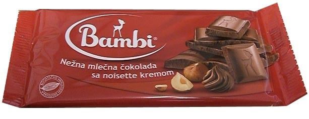 Milk Chocolate with Noisette Cream (Bambi) 80g - Walmart.com