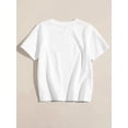 Christmas Cute Reindeer Snowflake Girls Shirts Short Sleeve Super Soft ...