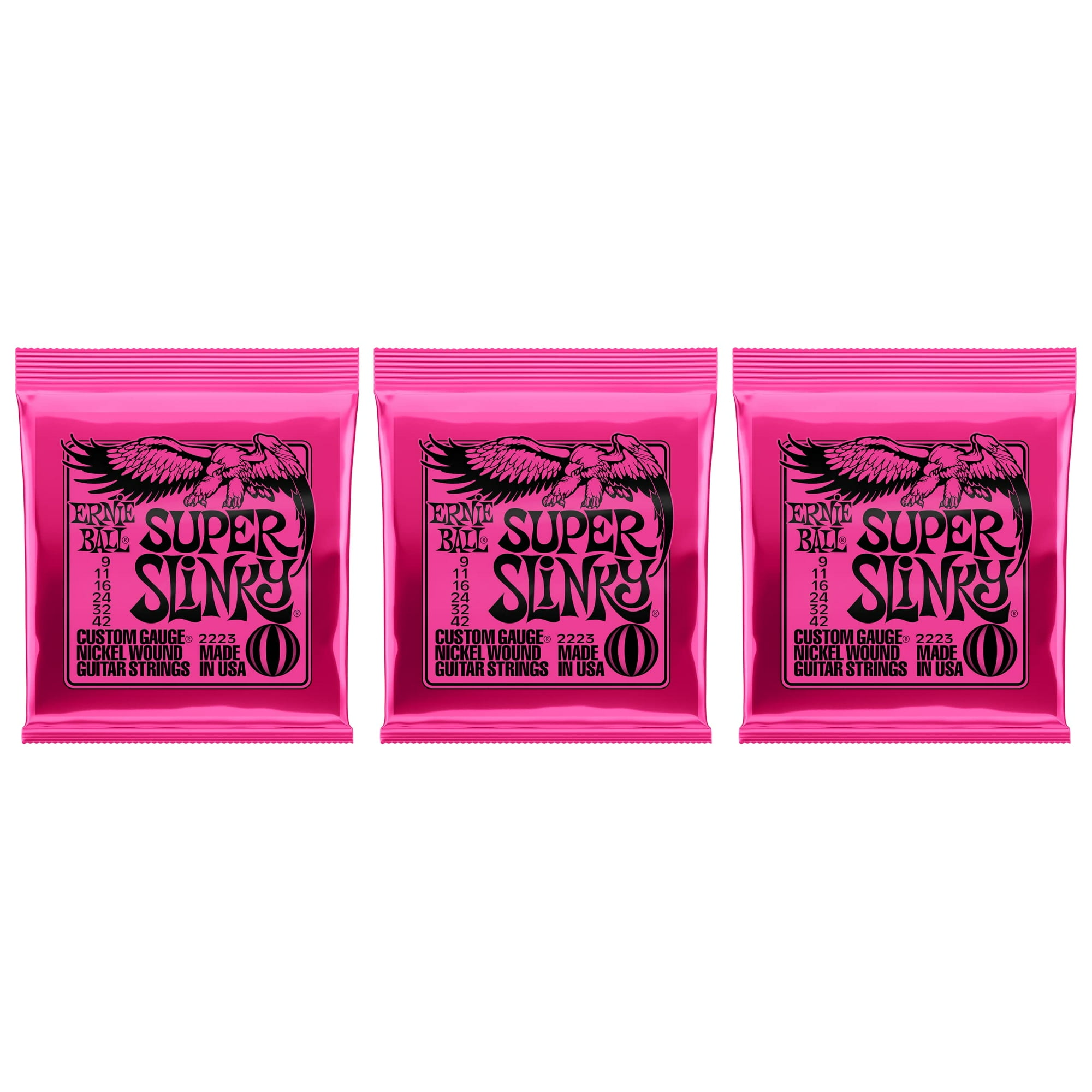 Click here for Ernie Ball  Super Slinky Electric Guitar Strings 9... prices