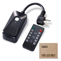 Brightech String Light Dimmer with Remote Control, Max Power 150W ...