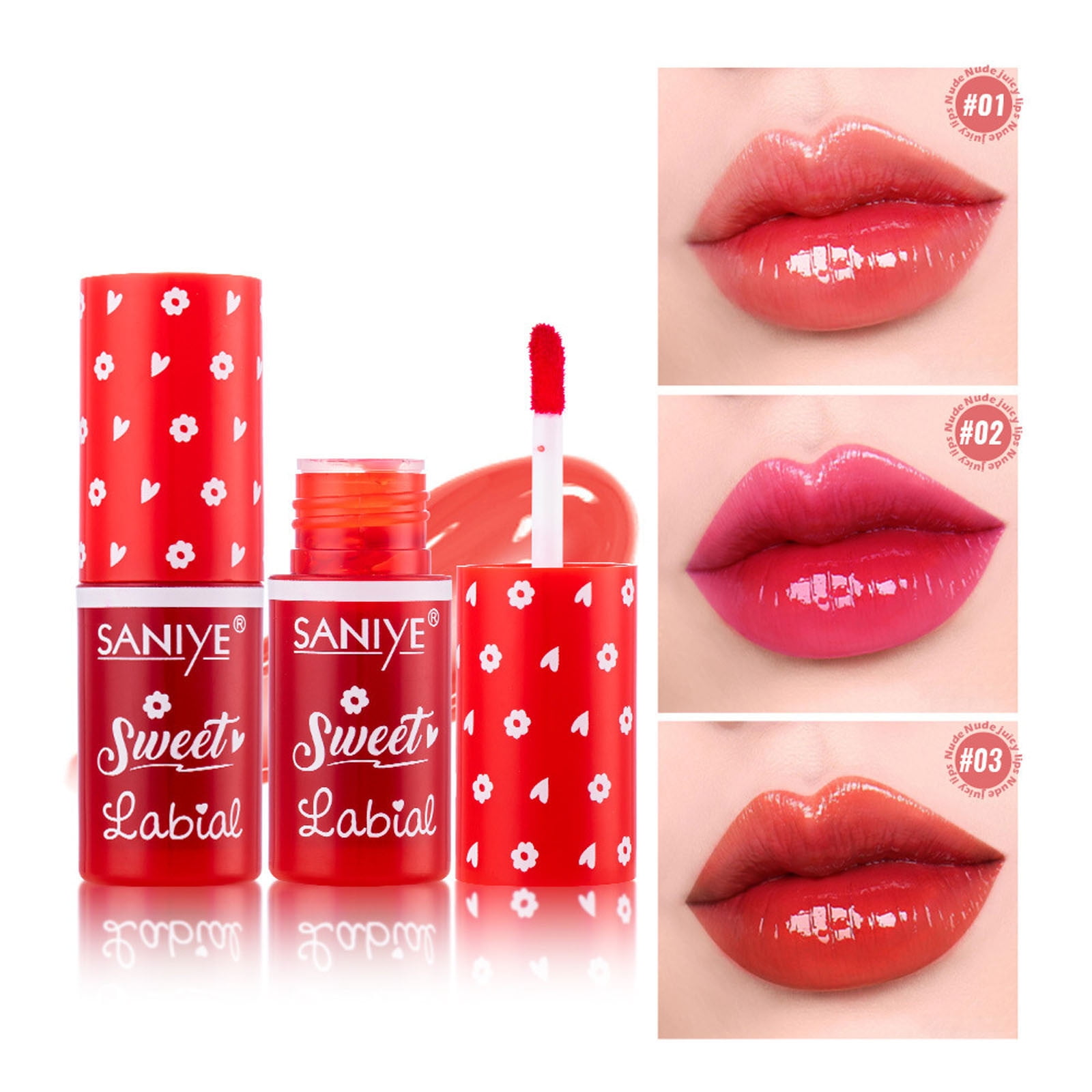 Acete Hidratante para Labios onlyliua Tinte Voluminizador Brillo ...