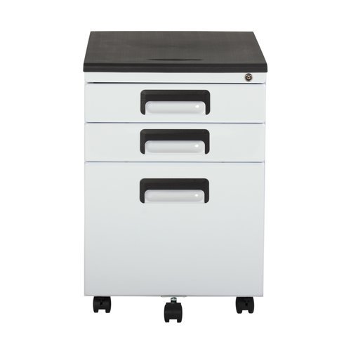 Calico Designs Metal Rolling 3-Drawer Vertical Filing Cabinet - Walmart.com