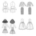 Kwik Sew Sewing Pattern 4362 - 14" Doll Clothes, Size: OS (One Size ...