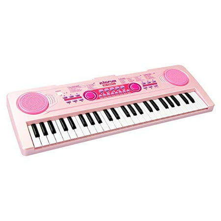 aPerfectLife Chargable Keyboard for Kids 49 Keys Multi-Function ...