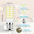 ASIASN-Led Freezer Light Bulb KEL 2811 2815 KEI D28A 6W Equivalent 100 ...