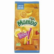 Mamba Magic Sticks Tropical Chewy Candy - 8 Flavors, 140g/5.29oz Bag ...