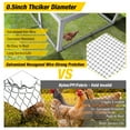 AIVITUVIN Chicken Wire Fence Wire Mesh Netting Cages Animal Barrier ...