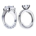 5Pieces Flexible Rings Size Adjusters Rings Resizer Set with Clear ...