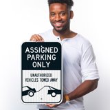 Assigned Parking Only Sign, - Walmart.com