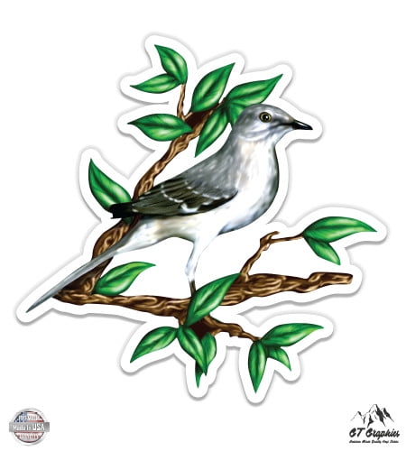 Mockingbird - 5" Vinyl Sticker - For Car Laptop I-Pad - Waterproof ...