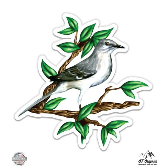 Mockingbird - 5" Vinyl Sticker - For Car Laptop I-Pad - Waterproof ...
