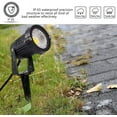 4 Pack 12V 5W LED Landscape Light,3000K Warm White,Garden Yard Outdoor ...
