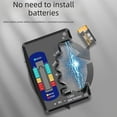 Portable Battery Tester (9.2x6.5cm) - Fast Accurate Digital Voltage ...