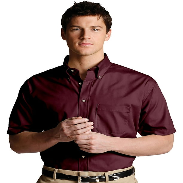 Edwards Garment Edwards Mens Big And Tall Button Down Short Sleeve