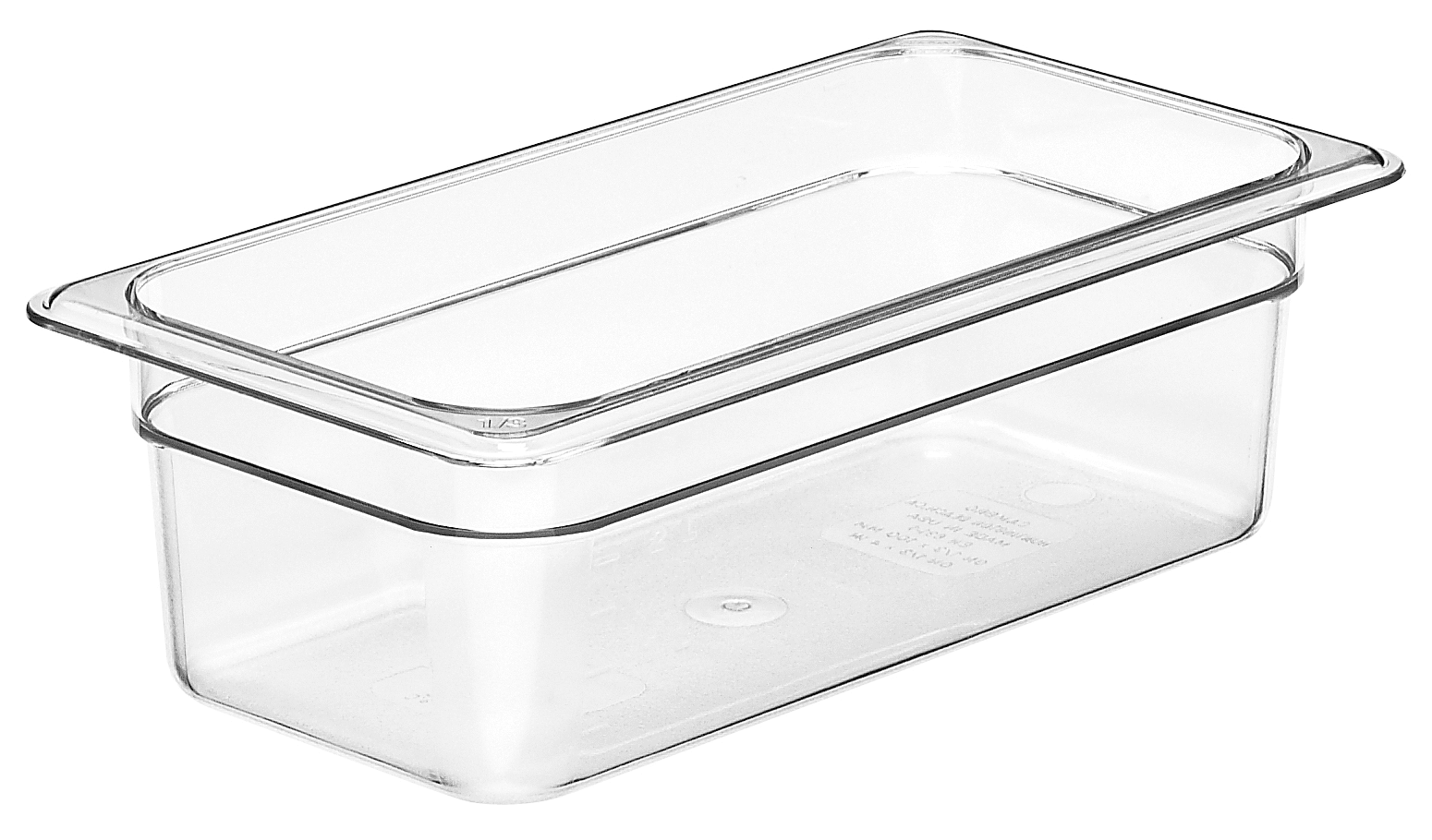 Food Pan 1/3 X 4" CamwearÂ® Clear - Walmart.com - Walmart.com