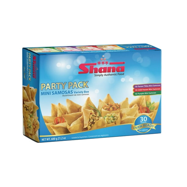 Shana Mini Samosa Party Pack - Variety Pack - Walmart.ca